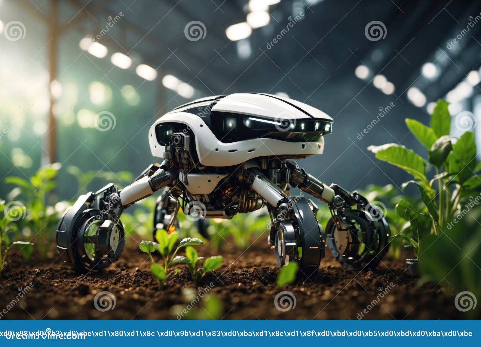 Agriculture Robotic Smart Farm Technology with Smart Agriculture ...