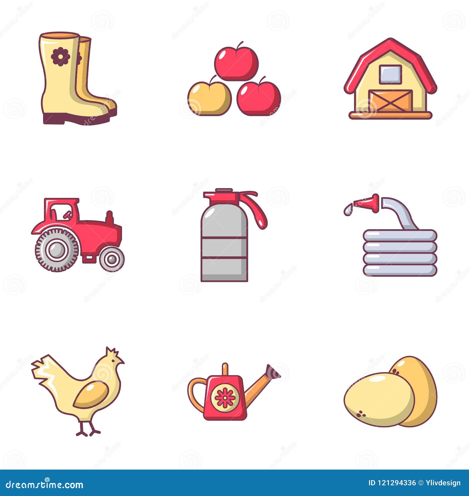 Agriculture Stuff Icons Set, Flat Style Stock Vector - Illustration of ... Agriculture Stuff Icons Set, Flat Style Stock Vector - Illustration of ...