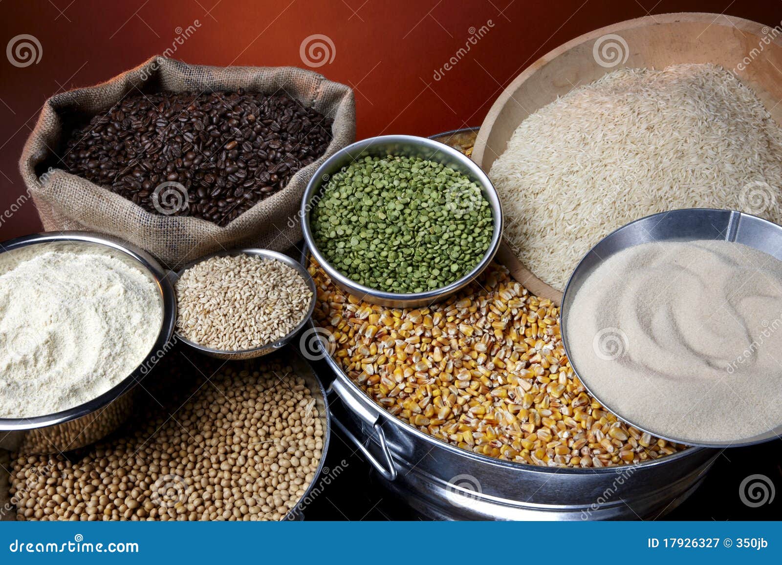 Agricutural commodities stock image. Image of colourful - 17926327
