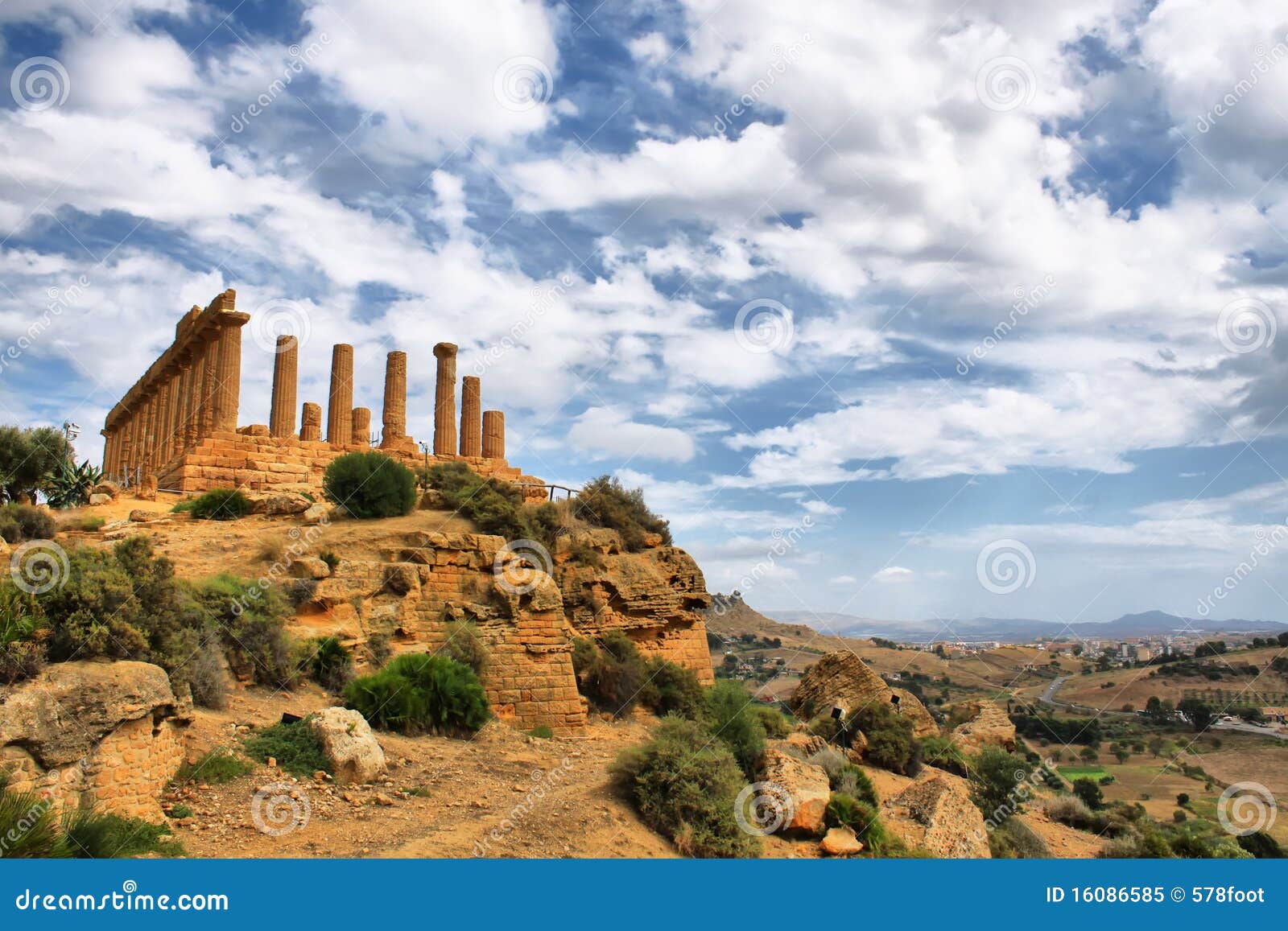 Agrigento stock image. Image of classical, tourism, architecture - 16086585