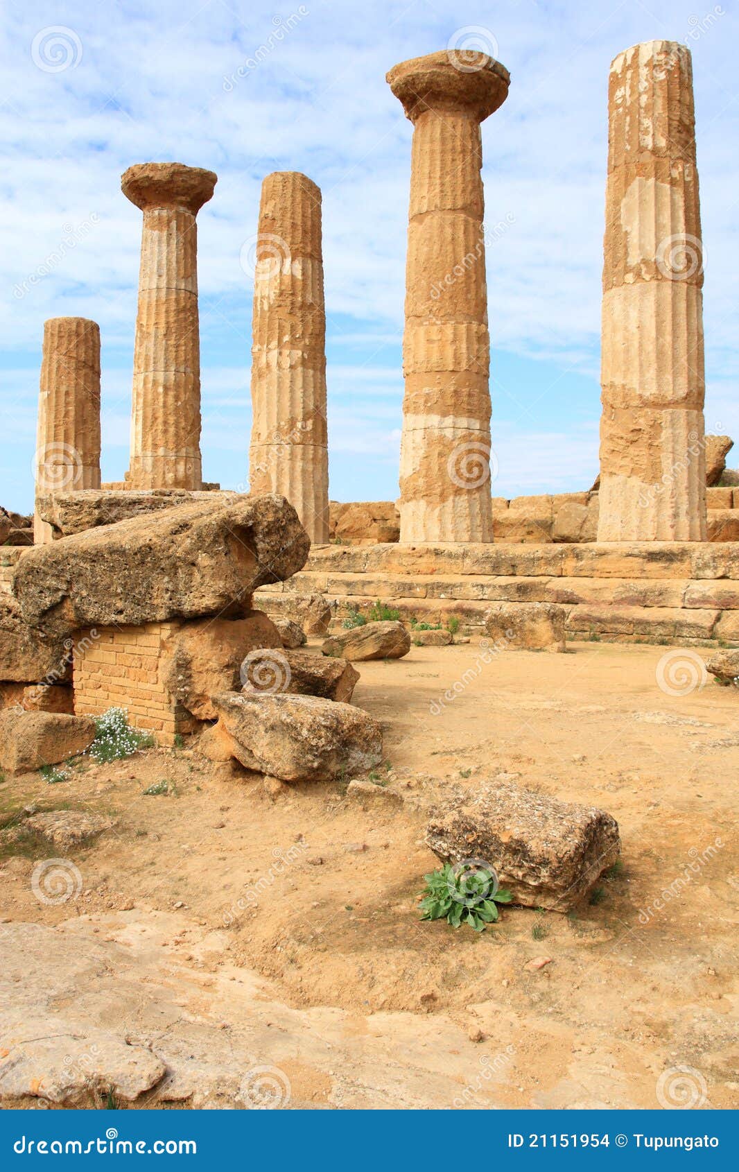 Agrigento, Italy stock photo. Image of famous, heritage - 21151954