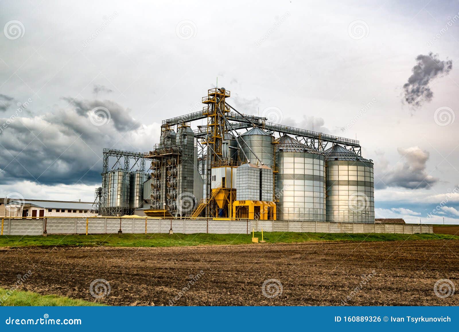 Agro-processing and Manufacturing Plant for Processing and Silver Silos ...