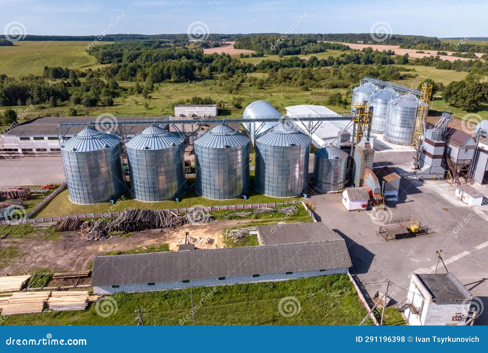 Agro-processing and Manufacturing Plant for Processing and Silver Silos ...