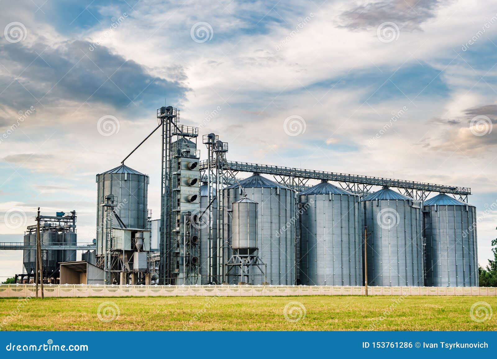 Agro-processing Plant for Processing and Silos for Drying Cleaning and ...
