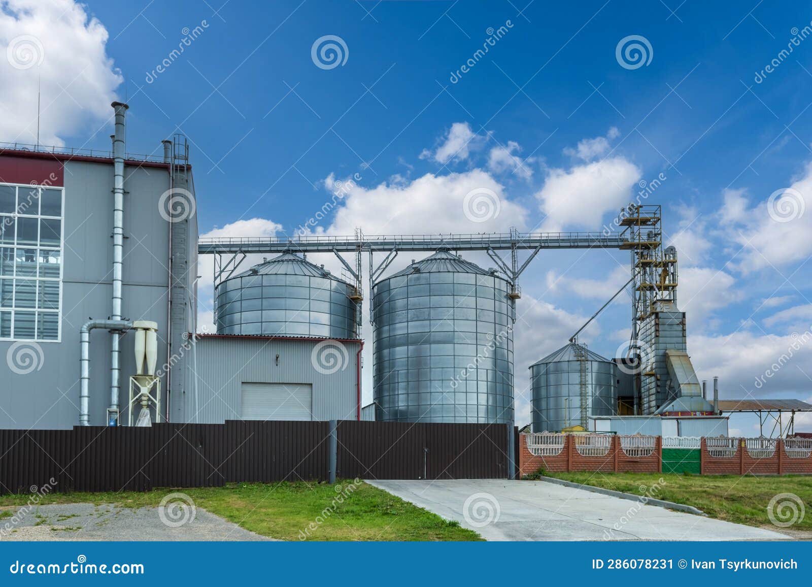 Agro-processing Plant for Processing and Silos for Drying Cleaning and ...