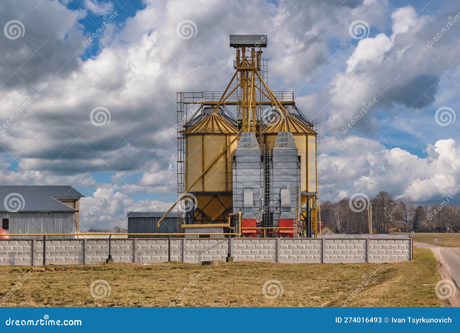 Agro Silos on Agro-industrial Complex and Grain Drying and Seeds ...