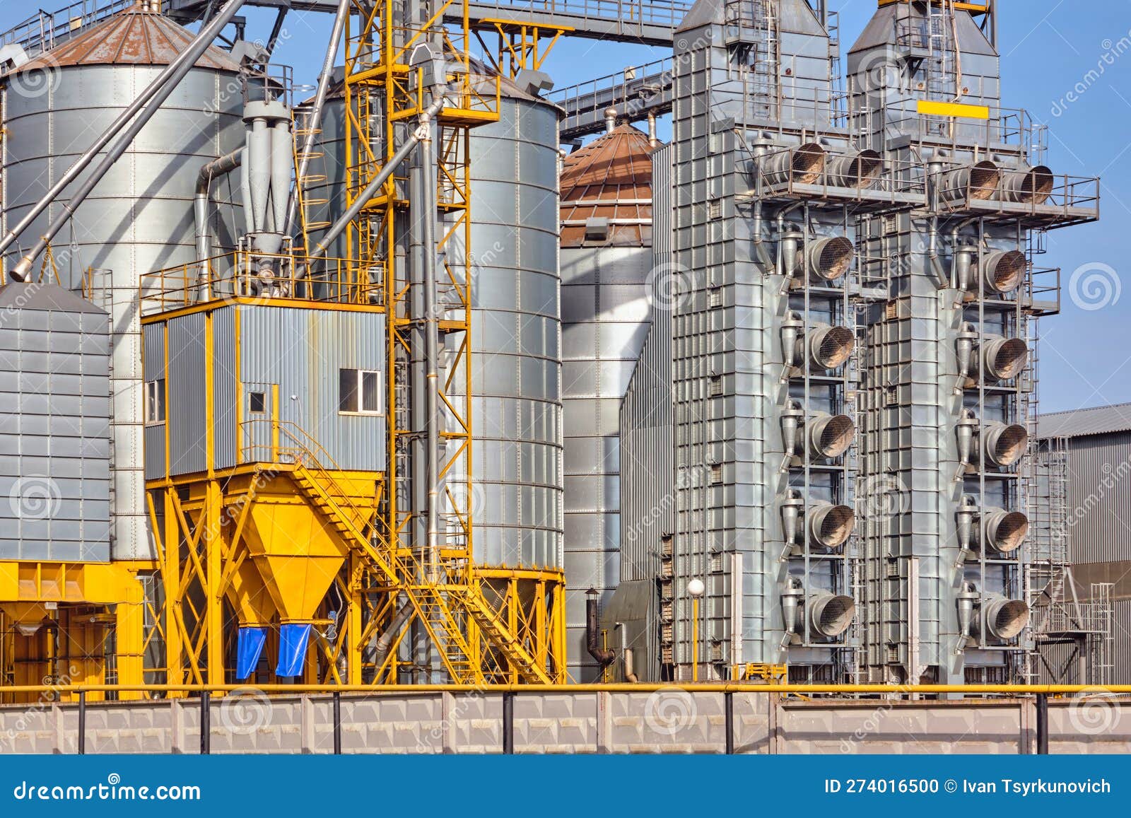 Agro Silos on Agro-industrial Complex and Grain Drying and Seeds ...