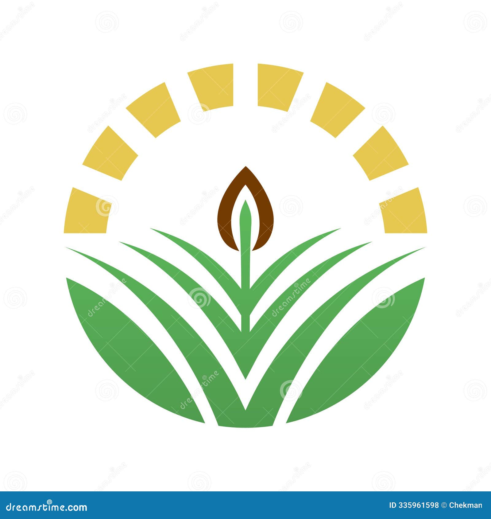 Agronomy Logo Icon. Agriculture Logo Design. Agronomy Logo with Plants ...