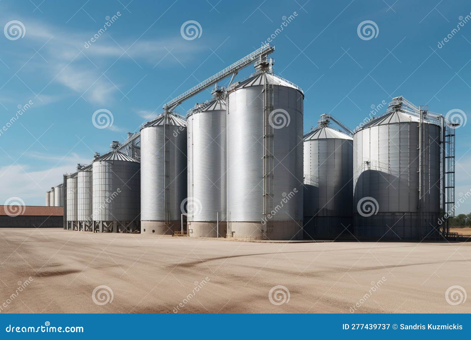 Agroprocessing Industrial Facility - Grain Elevators and Silos ...