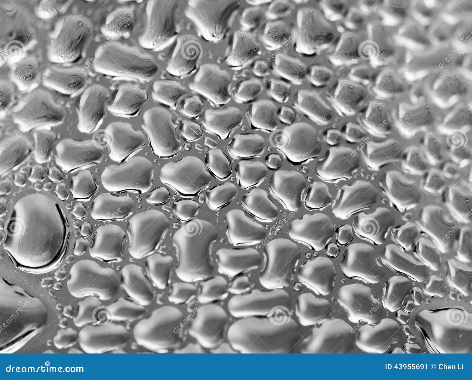 Agua condensada imagen de archivo. Imagen de principio - 43955691