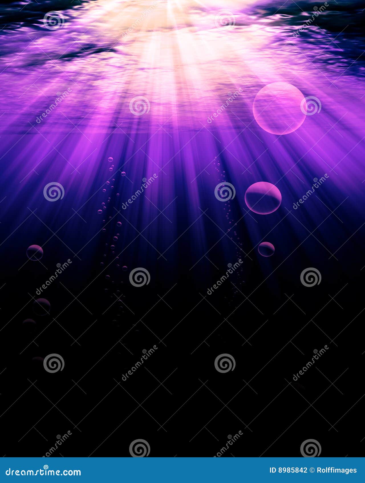 Agua De Color Morado Oscuro Stock de ilustración - Ilustración de ...