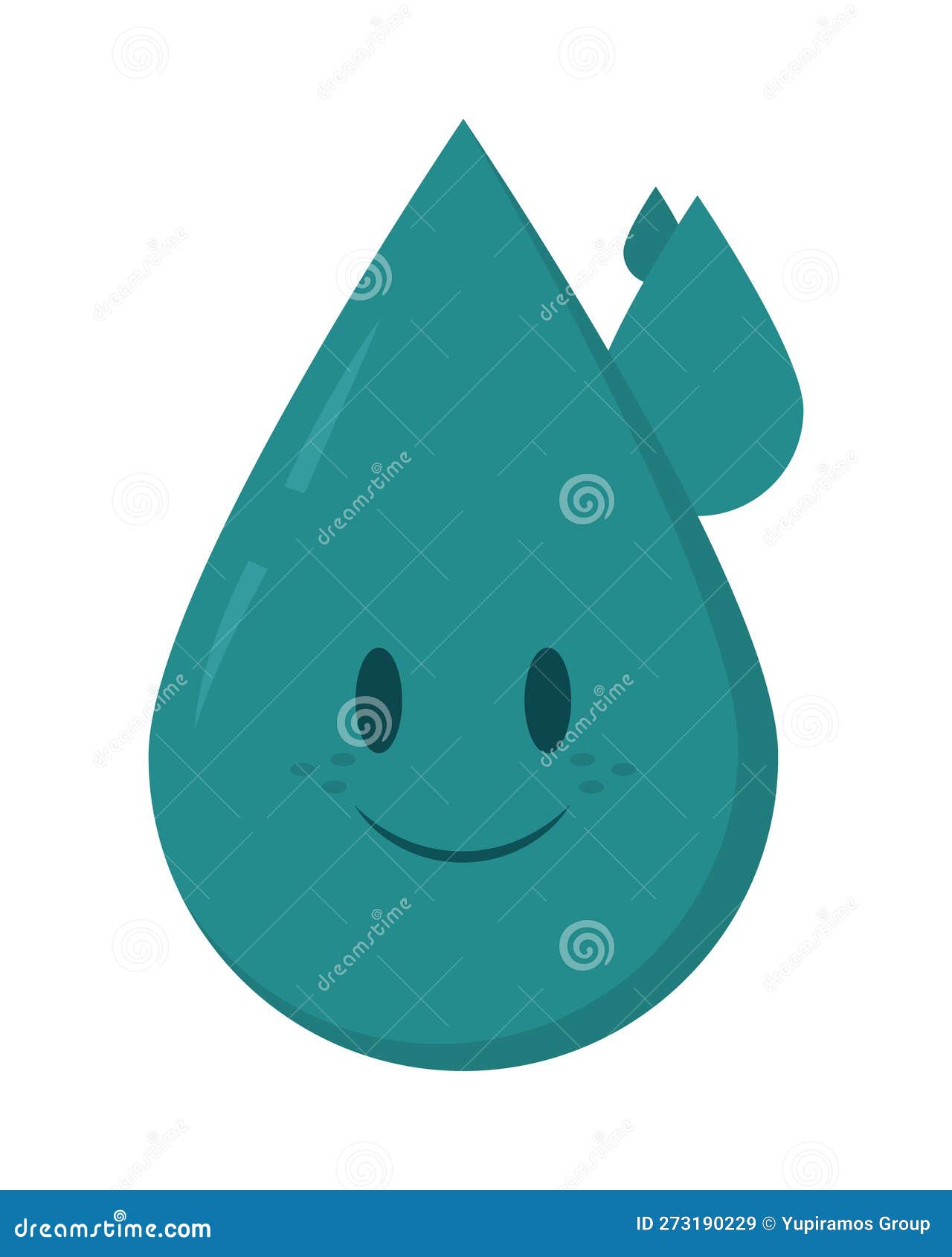 Agua dulce ilustración del vector. Ilustración de pureza - 273190229