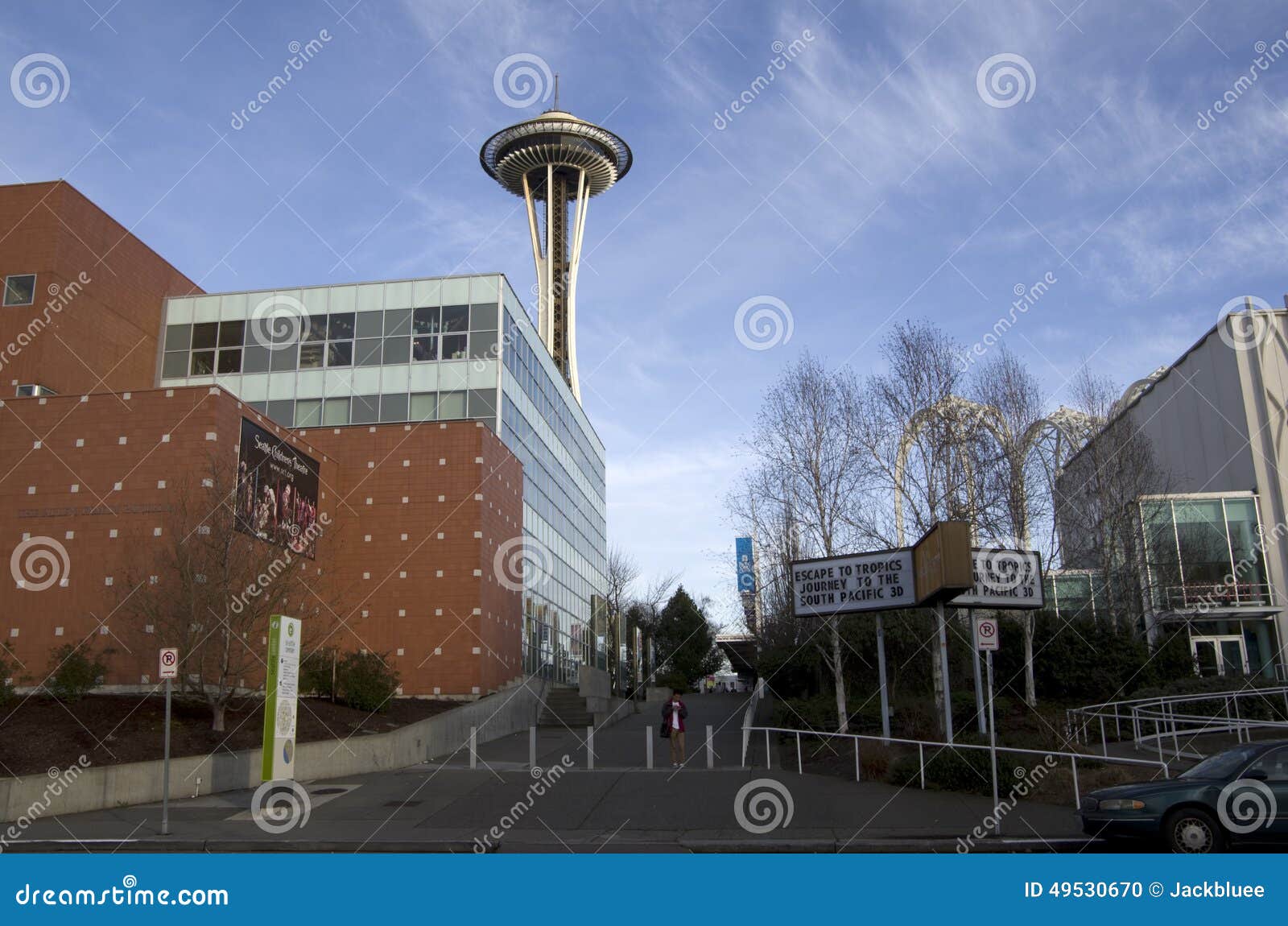 Aguja Del Espacio De La Arquitectura De Seattle Imagen editorial ...