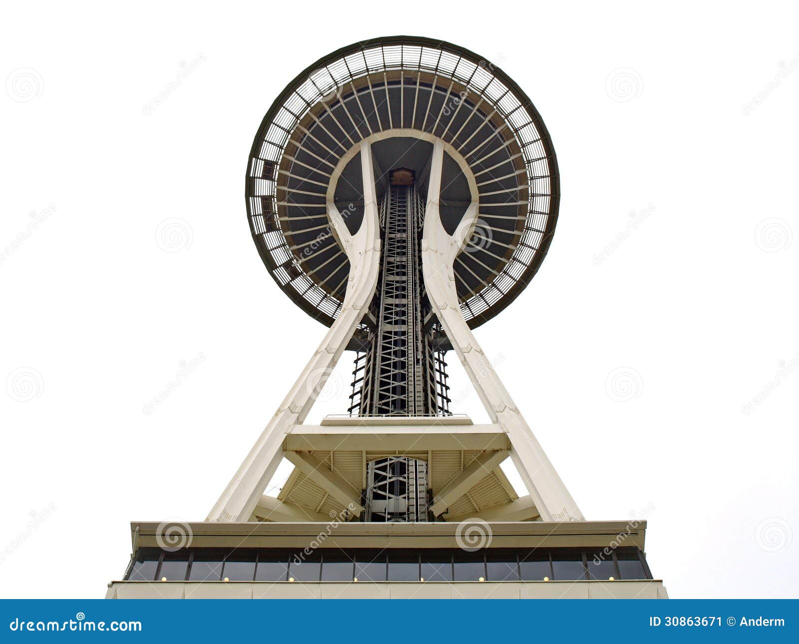 Aguja Del Espacio En Seattle Foto editorial - Imagen de local, grande ...