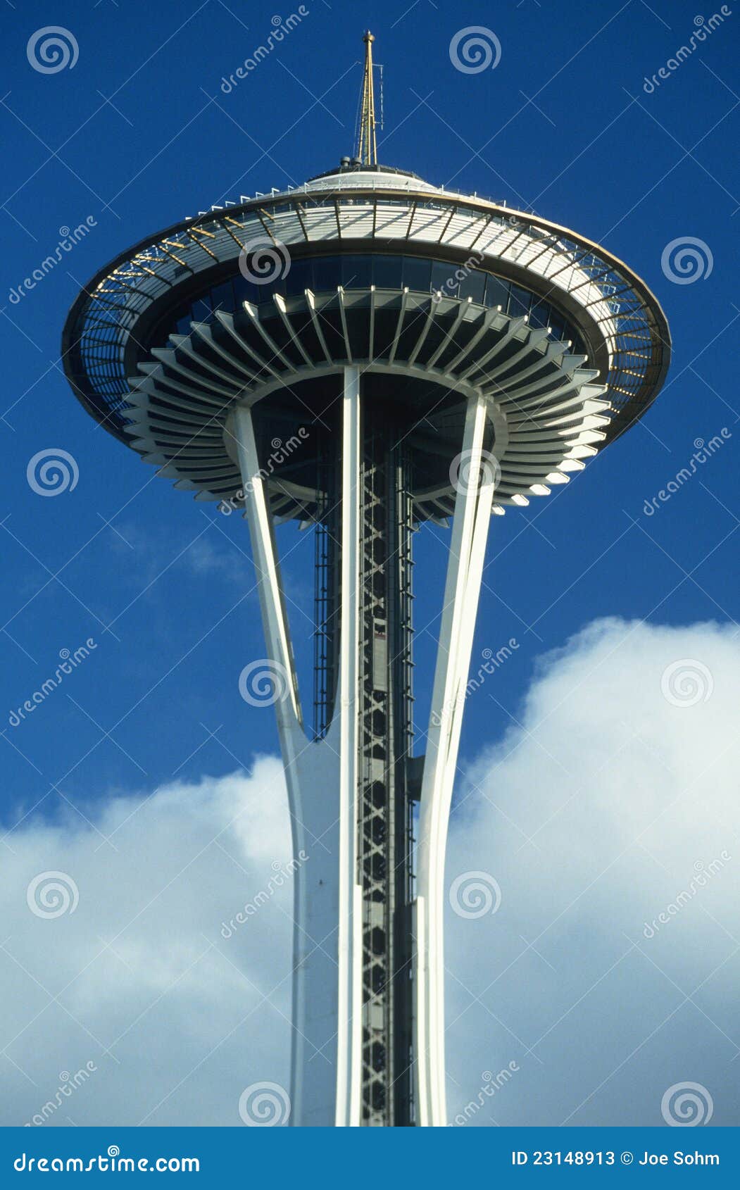Aguja Del Espacio, Seattle, WA Foto de archivo editorial - Imagen de ...