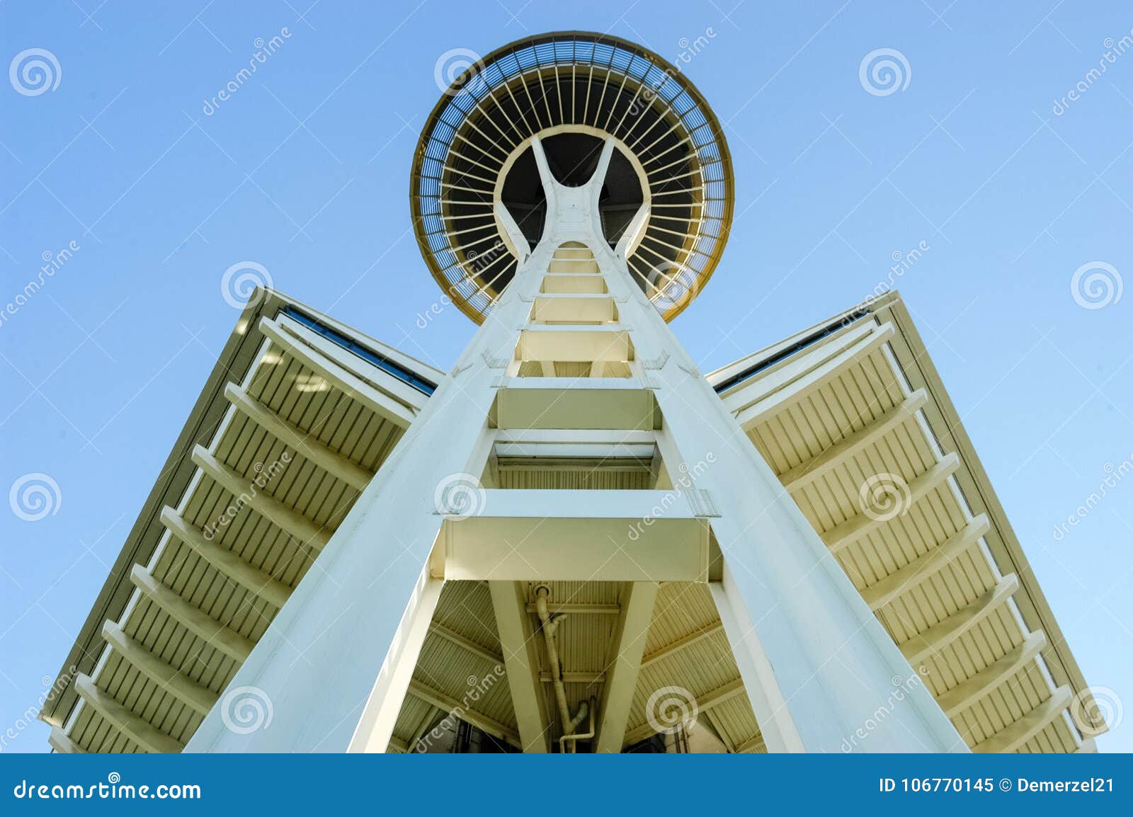 Aguja Del Espacio - Seattle, Washington Imagen editorial - Imagen de ...