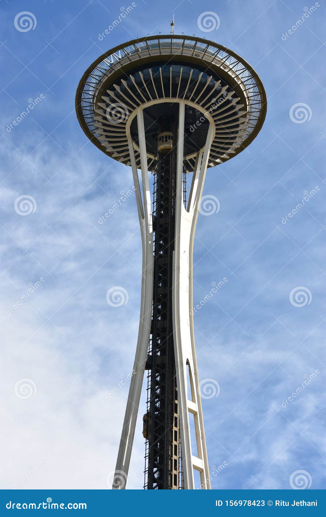 Aguja Espacial En Seattle, Washington Foto de archivo editorial ...