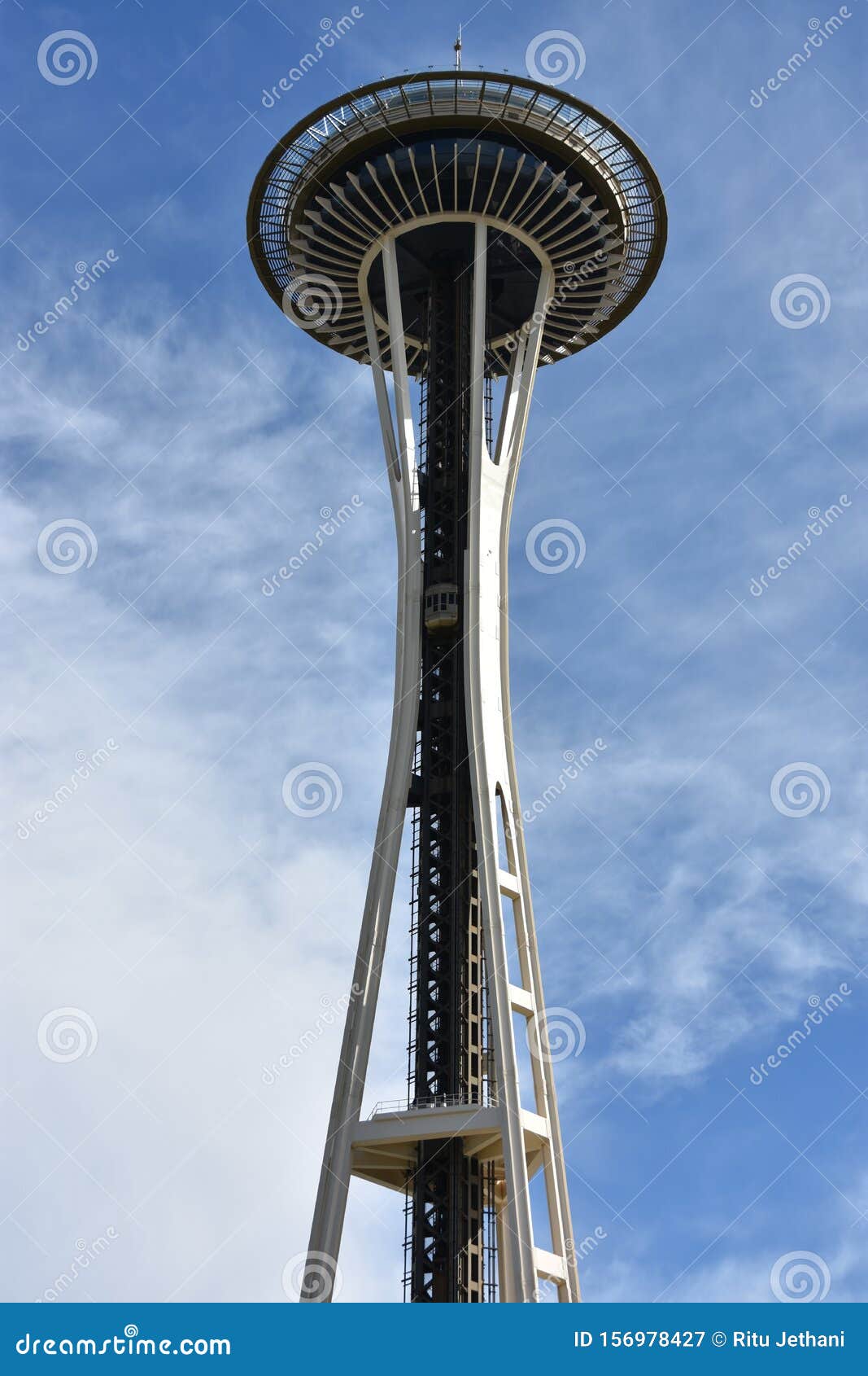 Aguja Espacial En Seattle, Washington Fotografía editorial - Imagen de ...