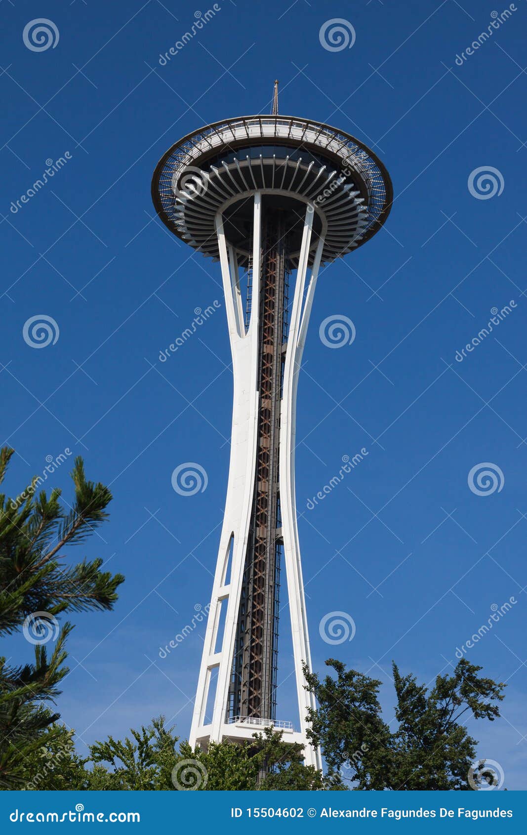 Aguja Seattle del espacio fotografía editorial. Imagen de espacio ...