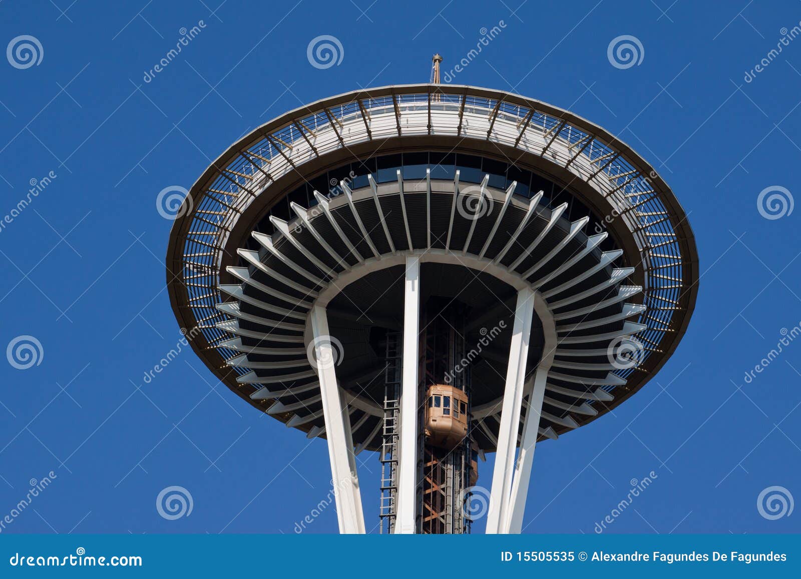 Aguja Seattle del espacio imagen editorial. Imagen de tapa - 15505535