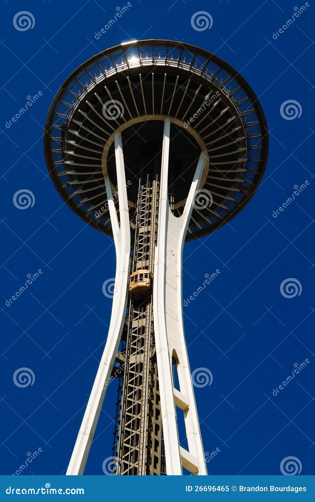 Aguja Seattle del espacio imagen editorial. Imagen de ciudad - 26696465