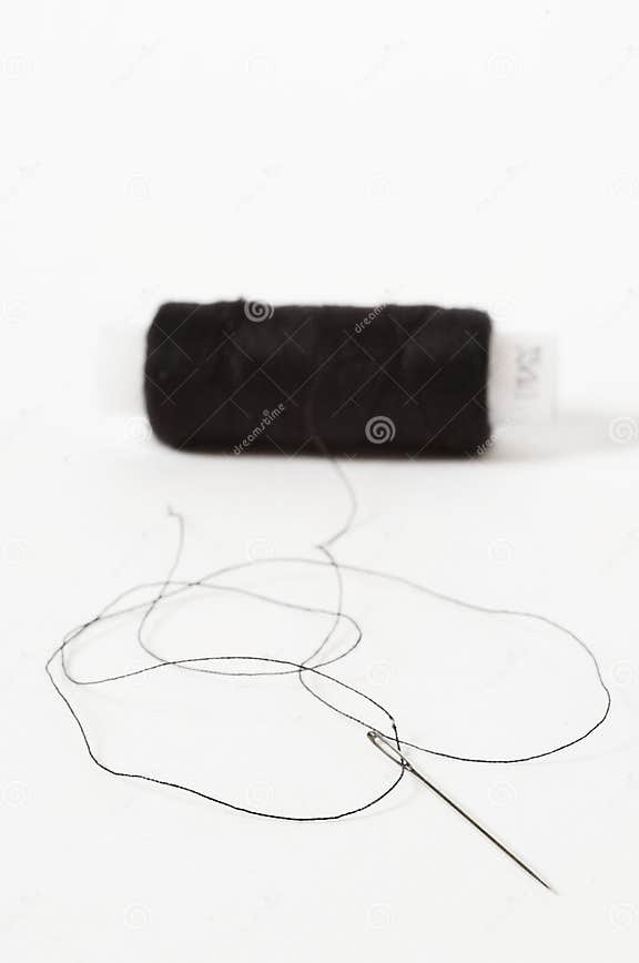Agulha com linha imagem de stock. Imagem de velho, agulha - 3097143