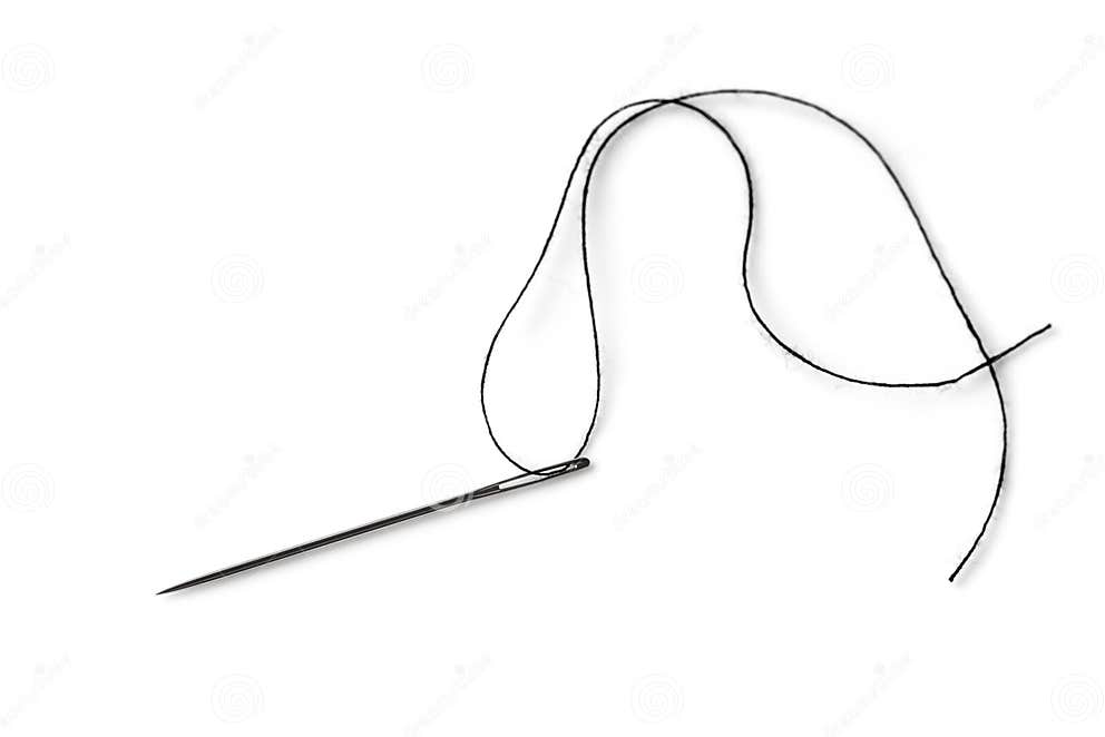 Agulha e linha foto de stock. Imagem de agulha, metal - 23631140