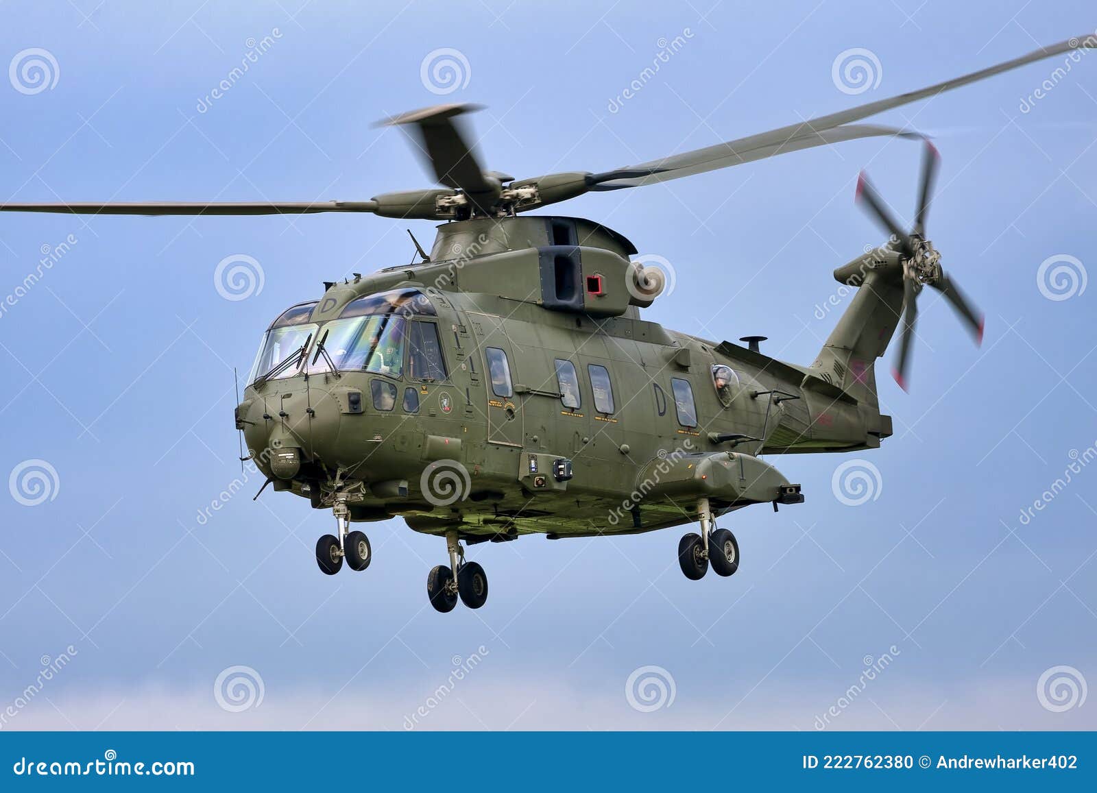 RAF AgustaWestland Merlin HC.3 Helicopter Editorial Image - Image of ...