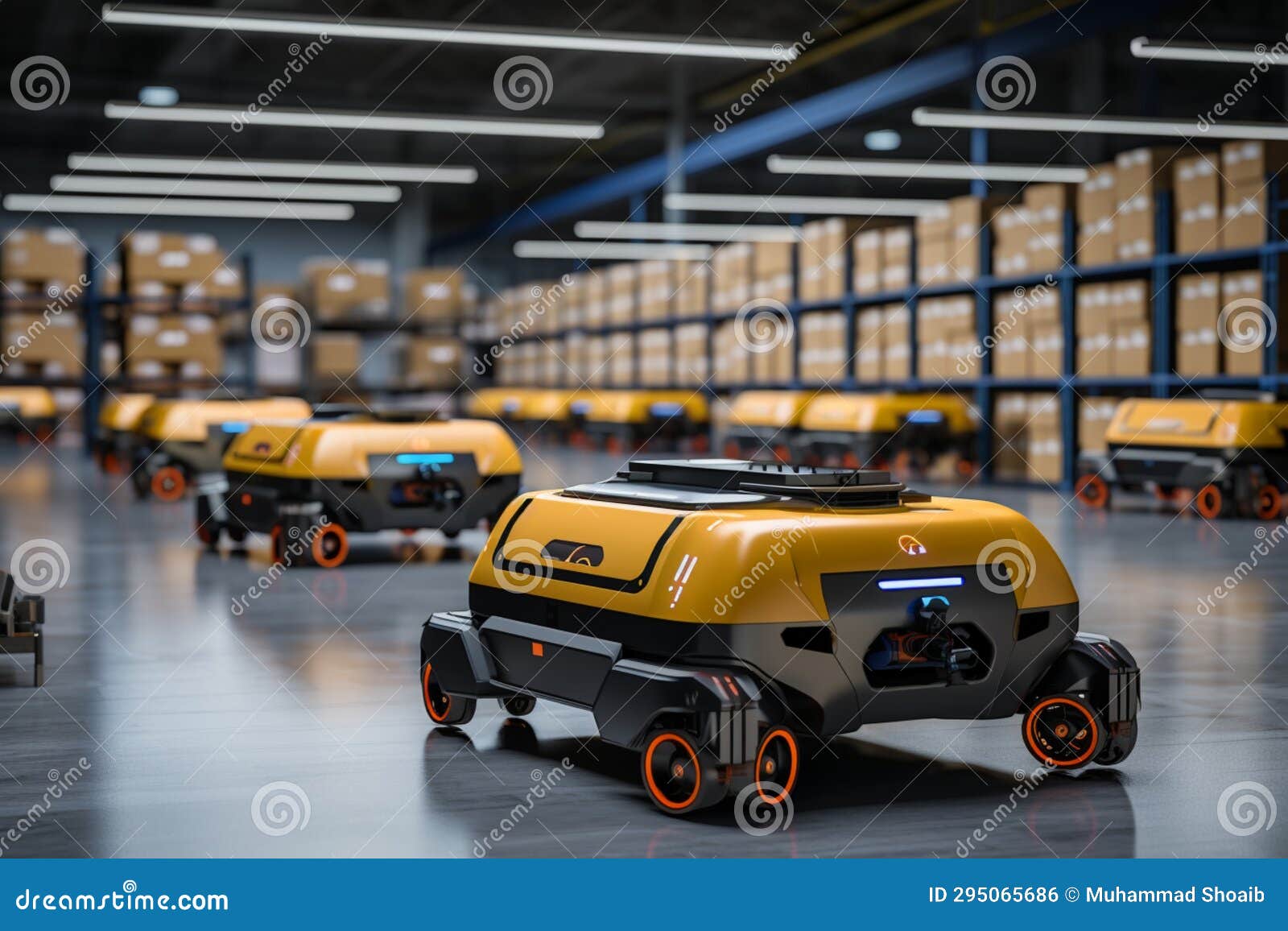 AGVs and Robots Collaborate for Efficient Parcel Sorting, Processing ...