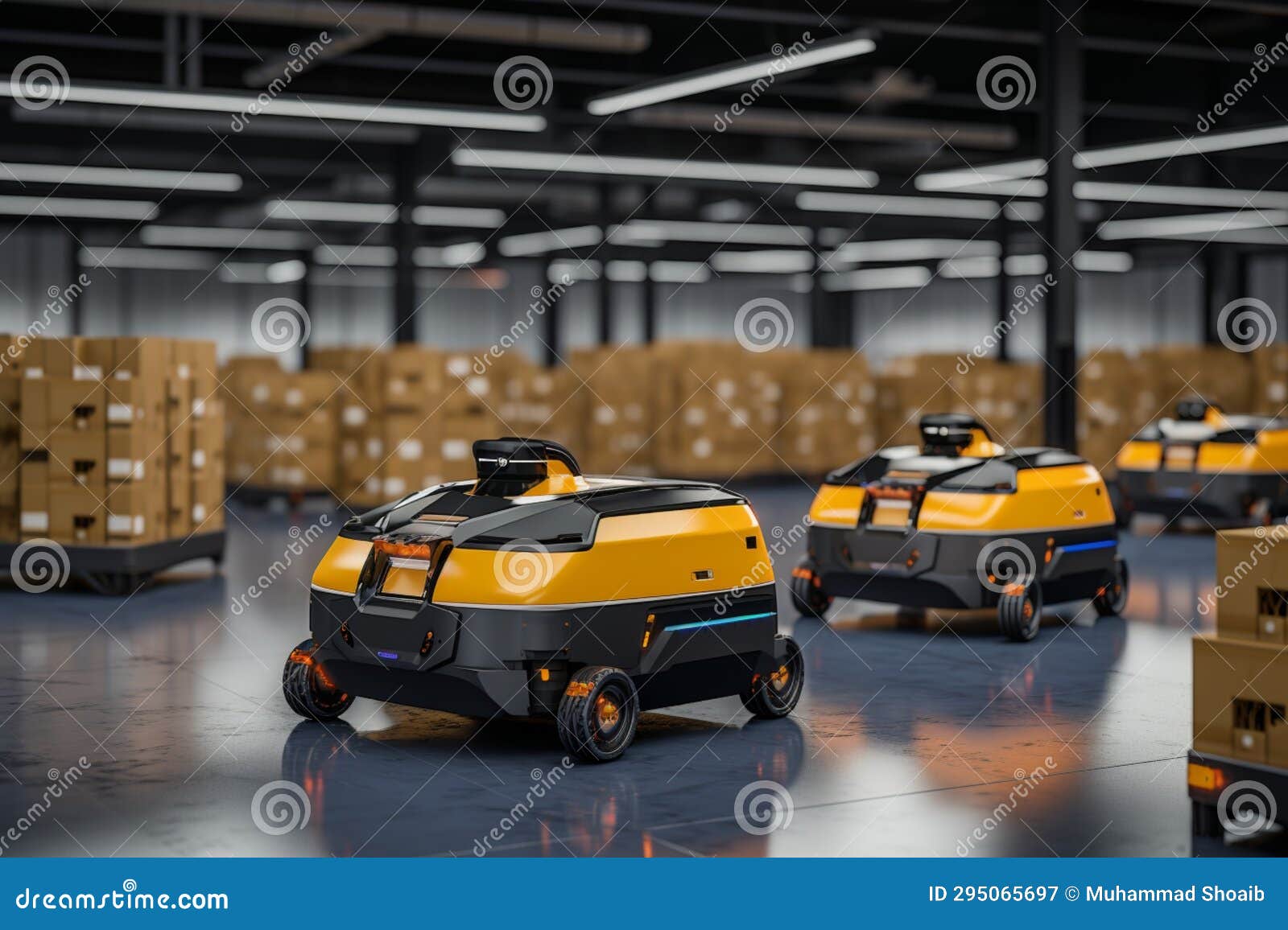 AGVs and Robots Collaborate for Efficient Parcel Sorting, Processing ...