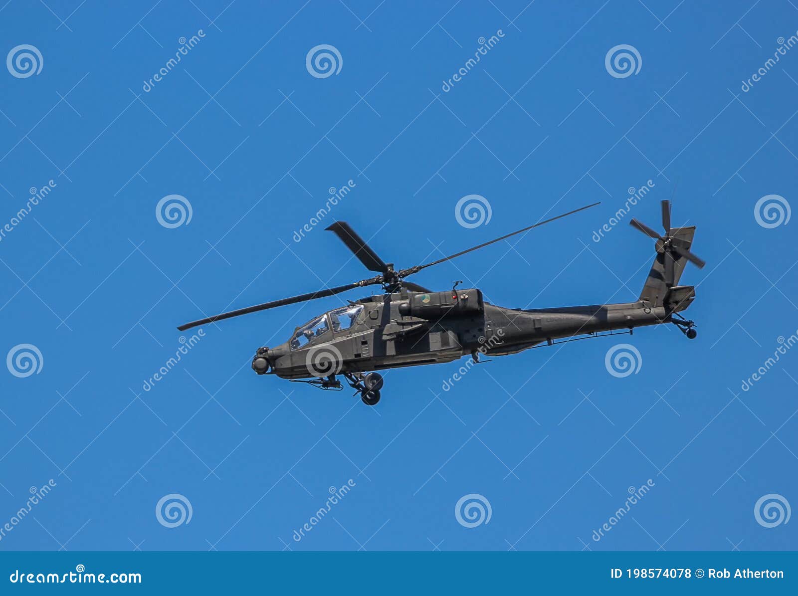 An AH-64D Apache Longbow Attack Helicopter Editorial Stock Photo ...