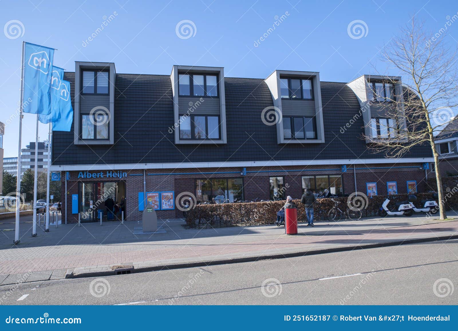 AH Supermarket at Amstelveen the Netherlands 4-3-2022 Editorial ...