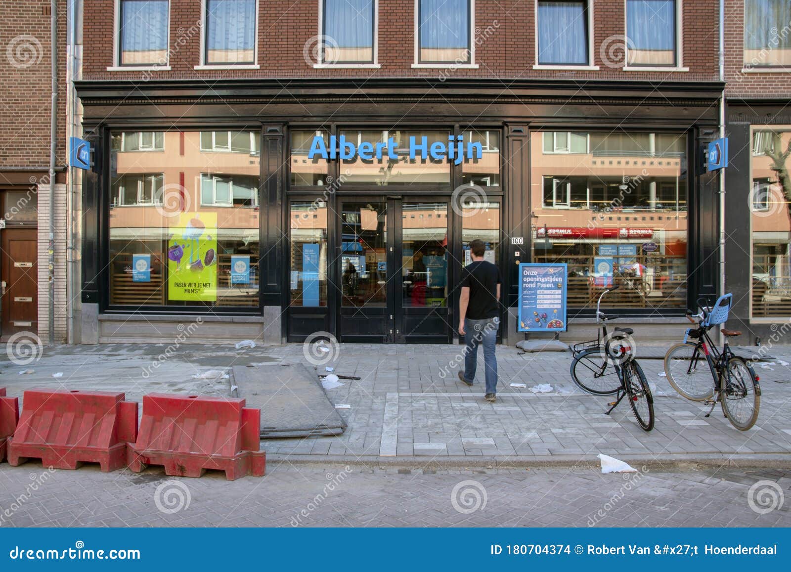 AH Supermarket at Amsterdam the Netherlands 2020 Editorial Stock Image ...