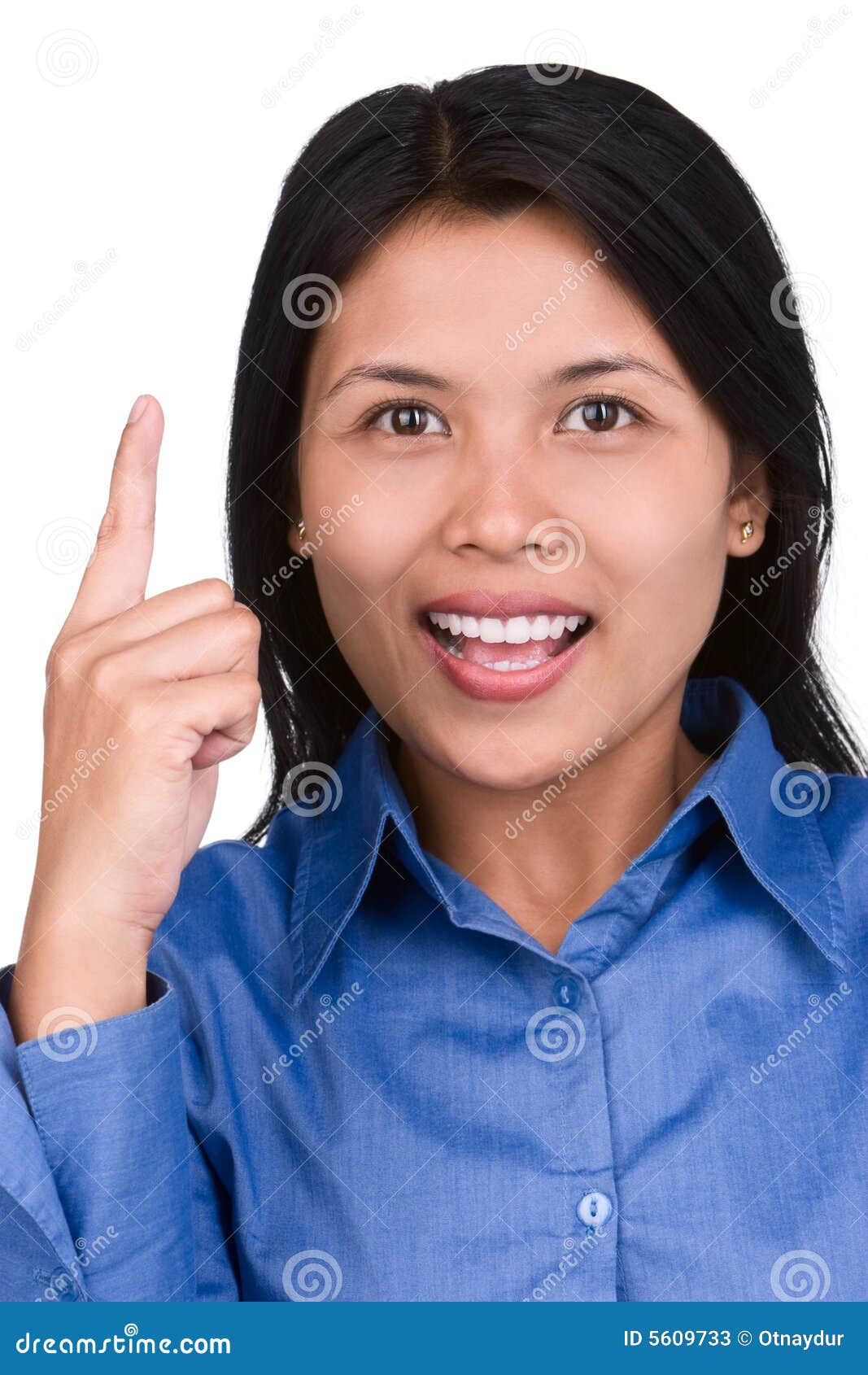 Ahaaa...I got new idea! stock image. Image of index, face - 5609733