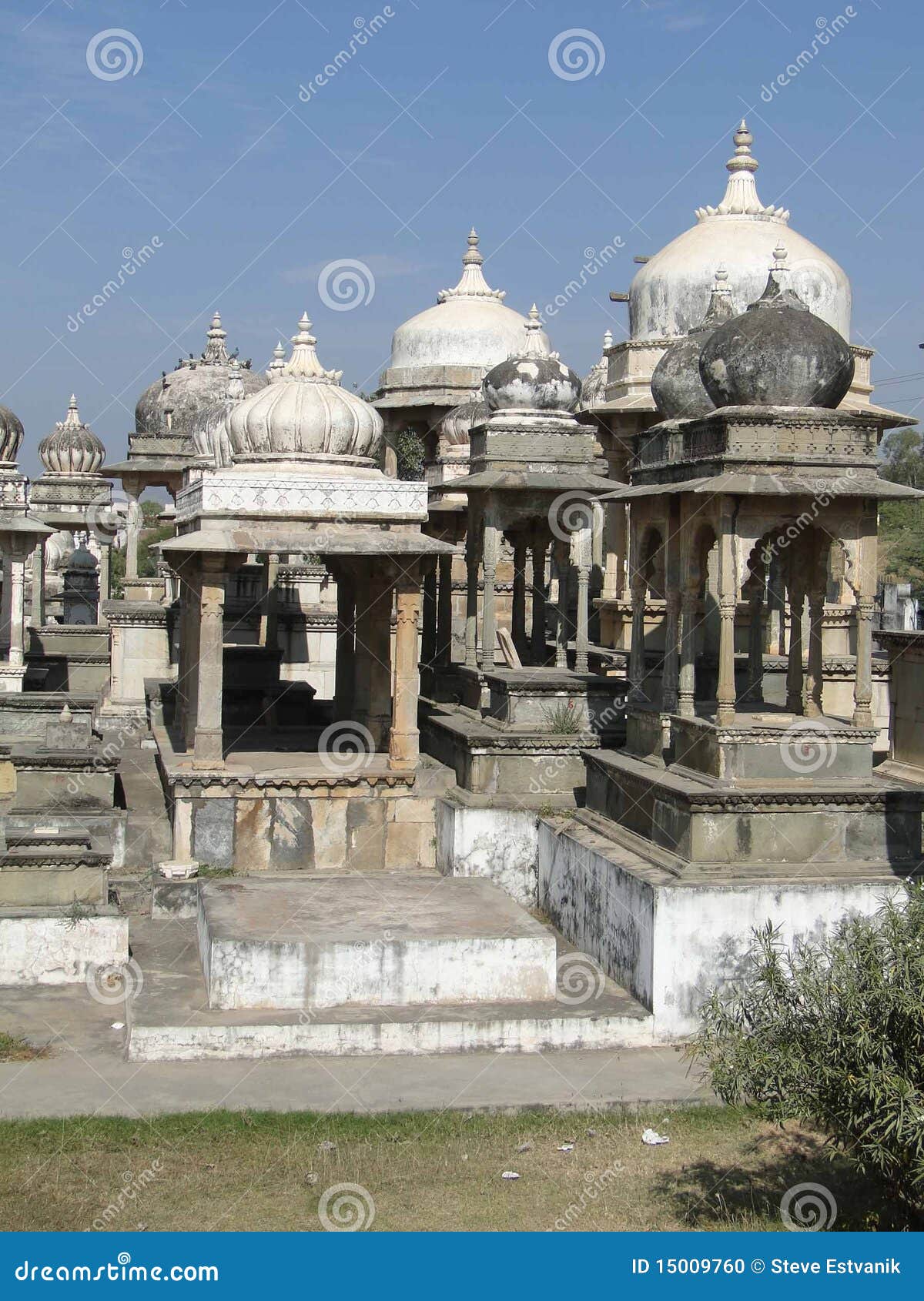 Ahar Cenotaphs of the Maharanas of Mewar, Stock Photo - Image of ...