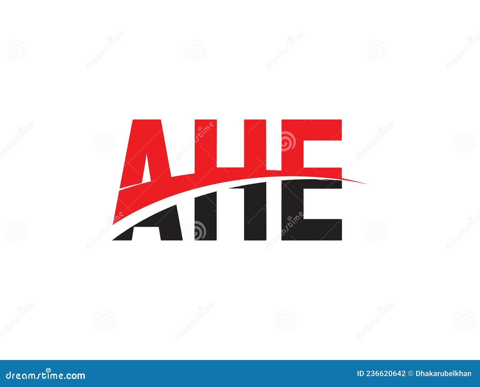 AHE Letter Initial Logo Design Vector Illustration Stock Vector ...