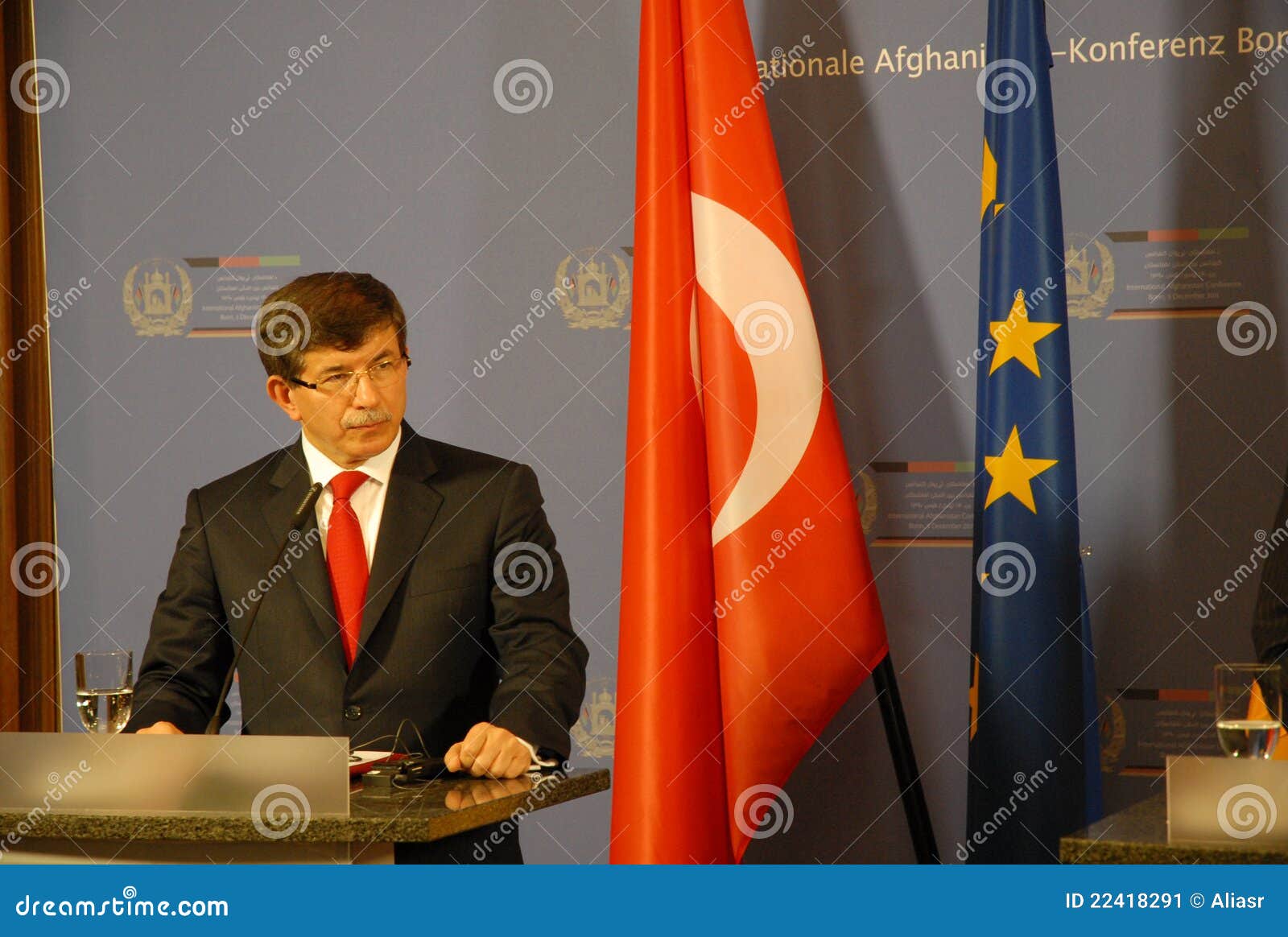 Ahmet Davutoglu editorial photo. Image of westerwelle - 22418291