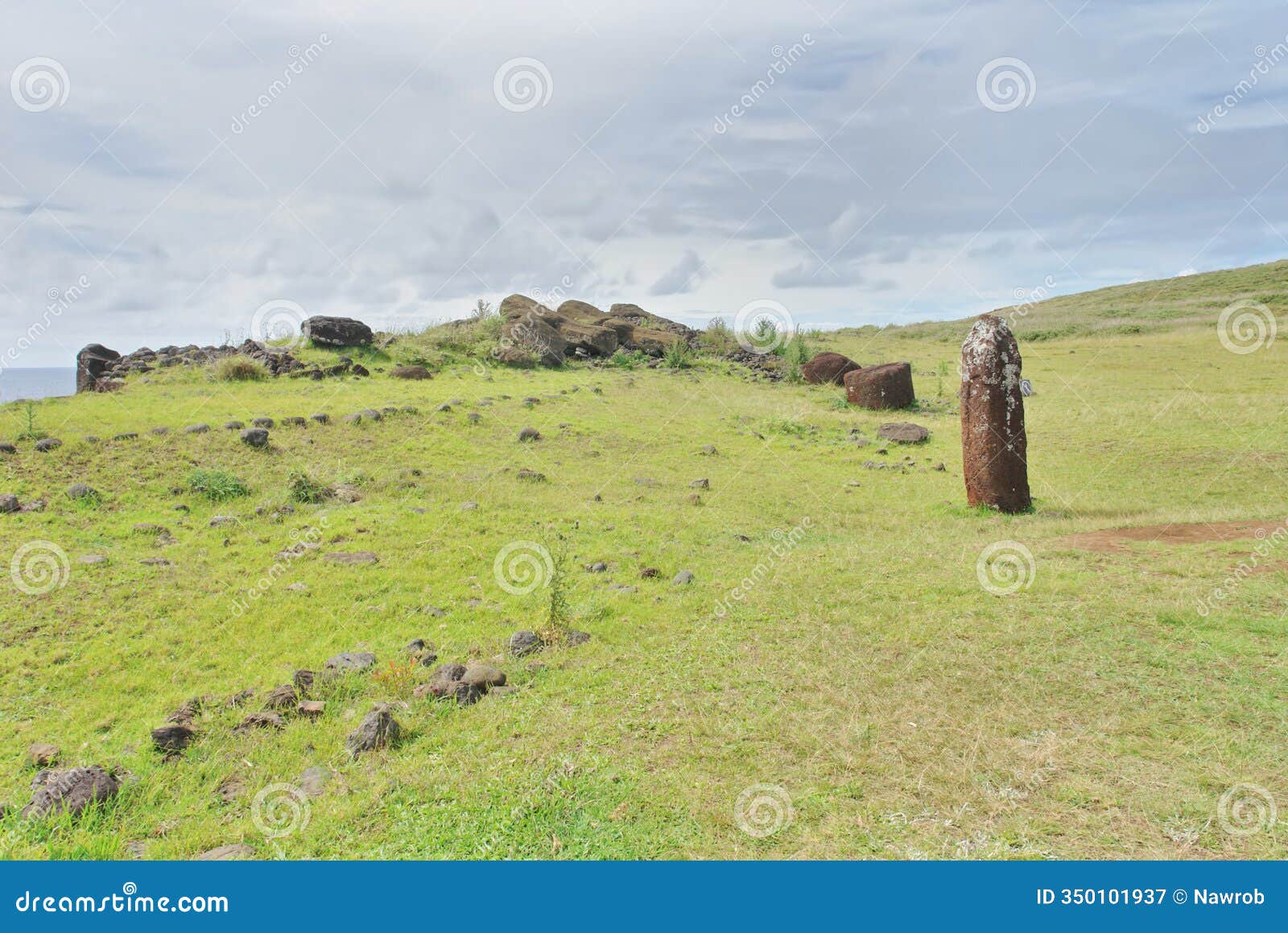 Ahu Vinapu Archaeological Site on Rapa Nui (Easter Island) in Polynesia ...