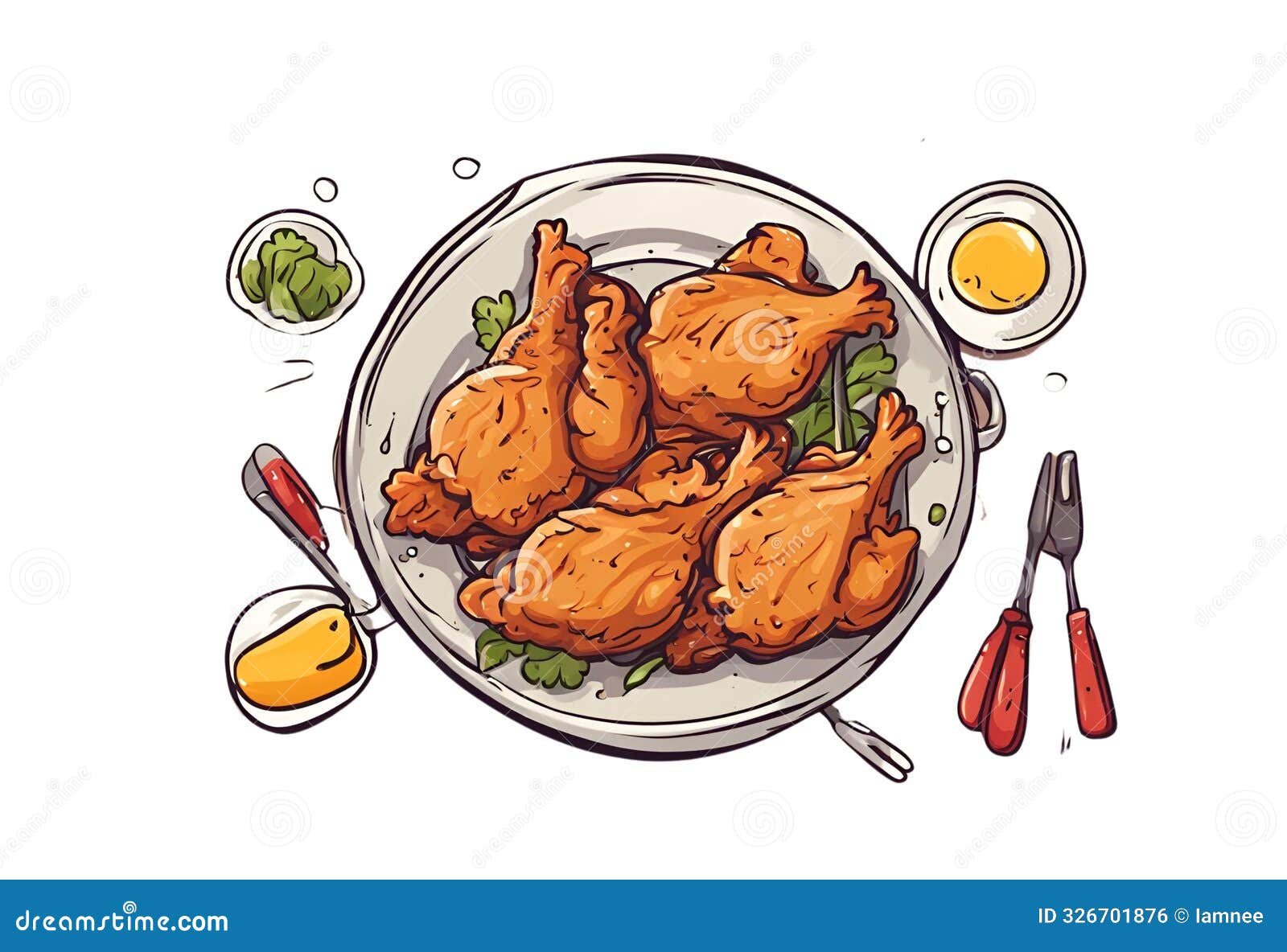Breaded Fried Chicken, a daily, Crispy, and Delicious Meal Enjoyed ...