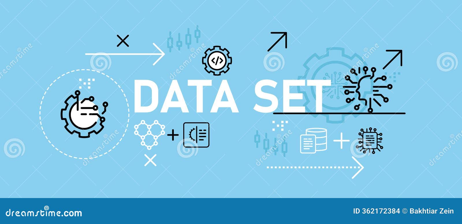 AI Artificial Intelligence Big Data Computing Learning Engine Robot Conceptual Smart Software ...