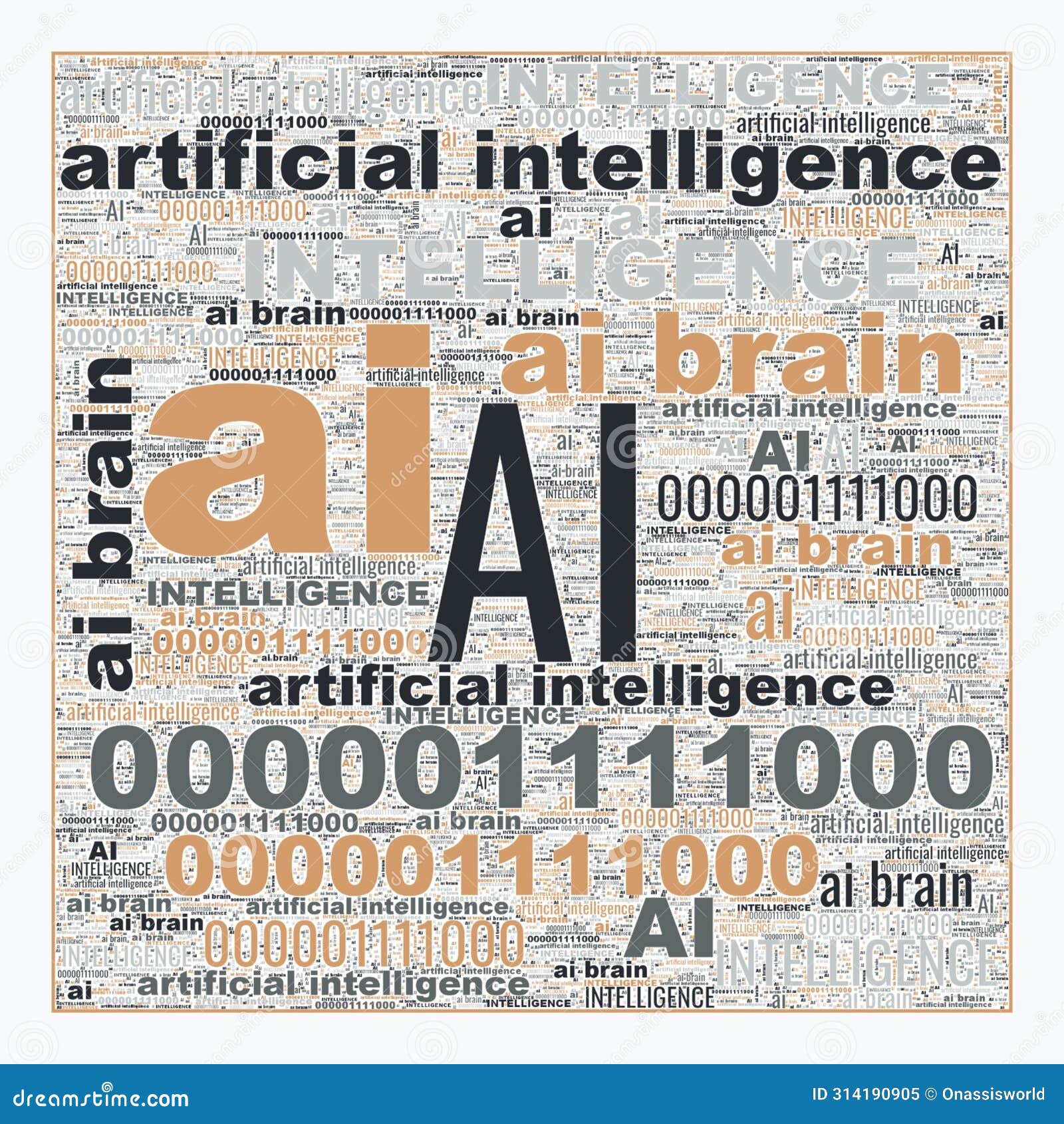 AI Artificial Intelligence Brain Illustration Technology Quantum ...