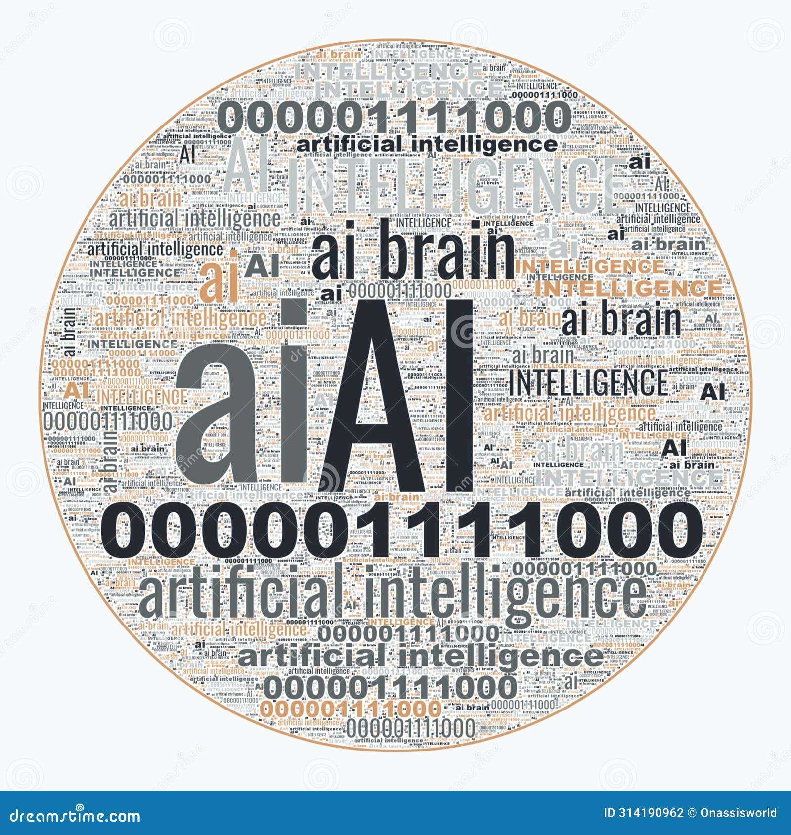 AI Artificial Intelligence Brain Illustration Technology Quantum ...