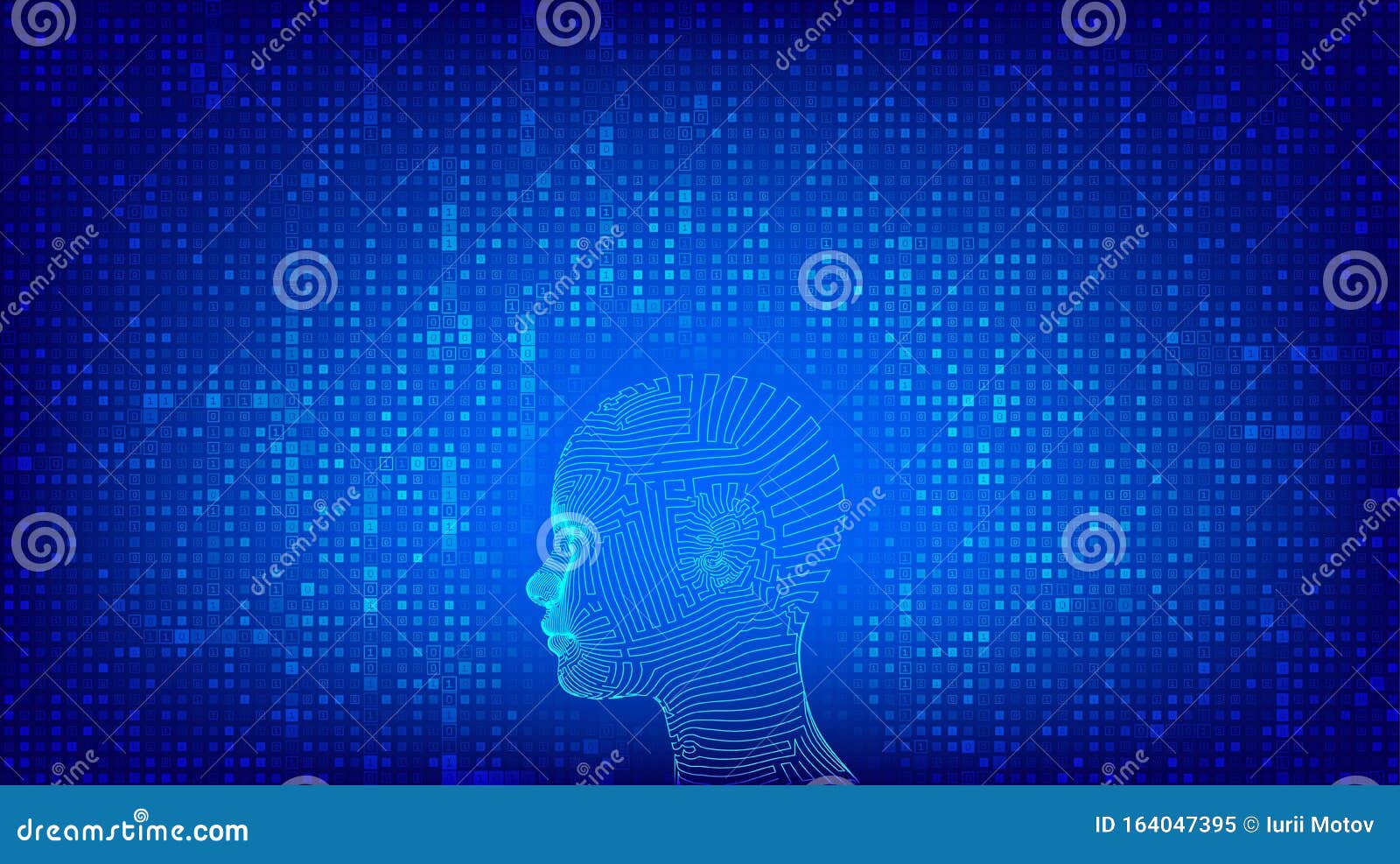 Matrix Face Stock Photo | CartoonDealer.com #46858128