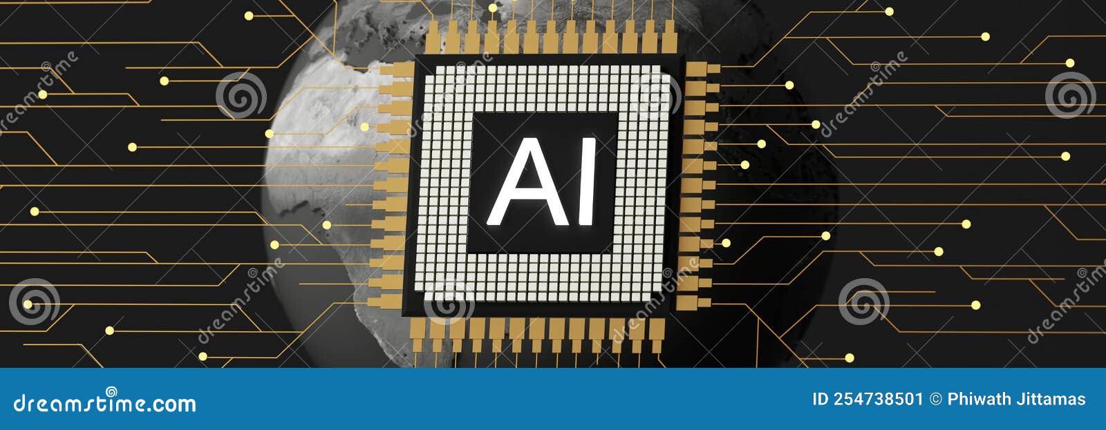 AI, Artificial Intelligence Concept,3d Rendering ,conceptual Image ... AI, Artificial Intelligence Concept,3d Rendering ,conceptual Image ...