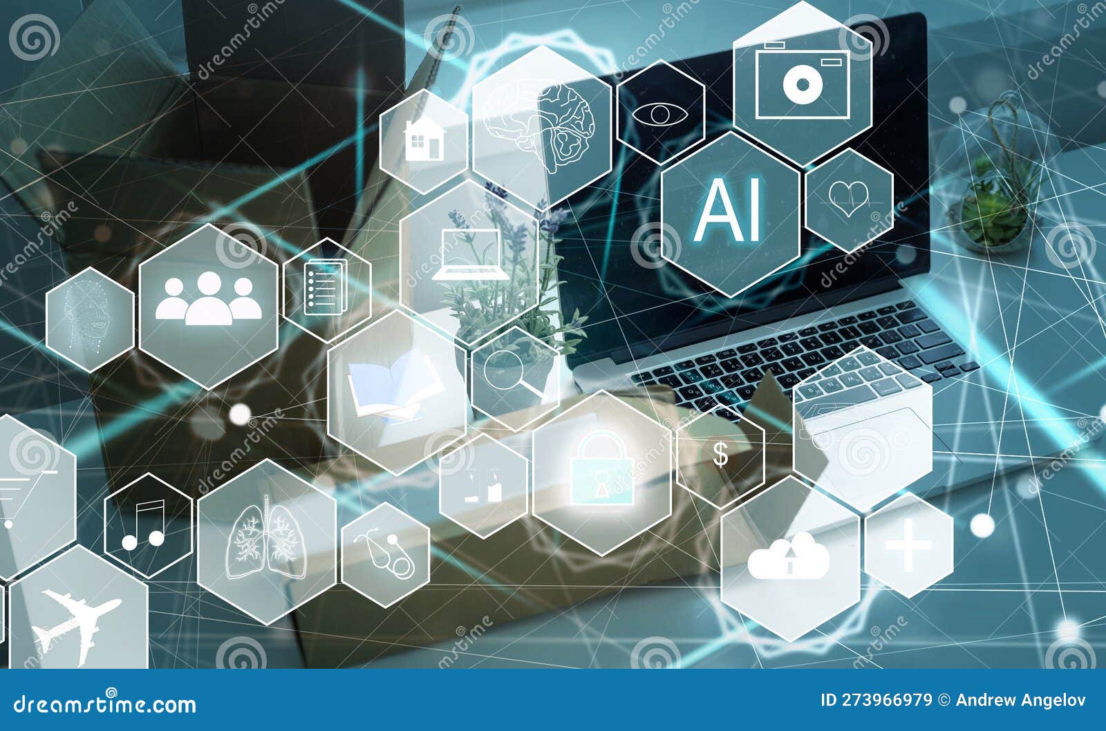 AI(Artificial Intelligence) Concept. Deep Learning. Stock Image - Image ... AI(Artificial Intelligence) Concept. Deep Learning. Stock Image - Image ...