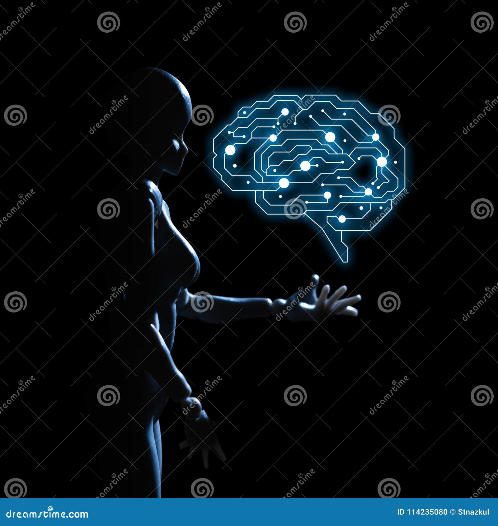 AI, Artificial Intelligence Conceptual of Next Generation Techno Stock ... AI, Artificial Intelligence Conceptual of Next Generation Techno Stock ...