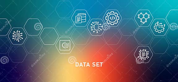 AI Artificial Intelligence Data Programming Gradient Header Software Smart Learning Robot ...