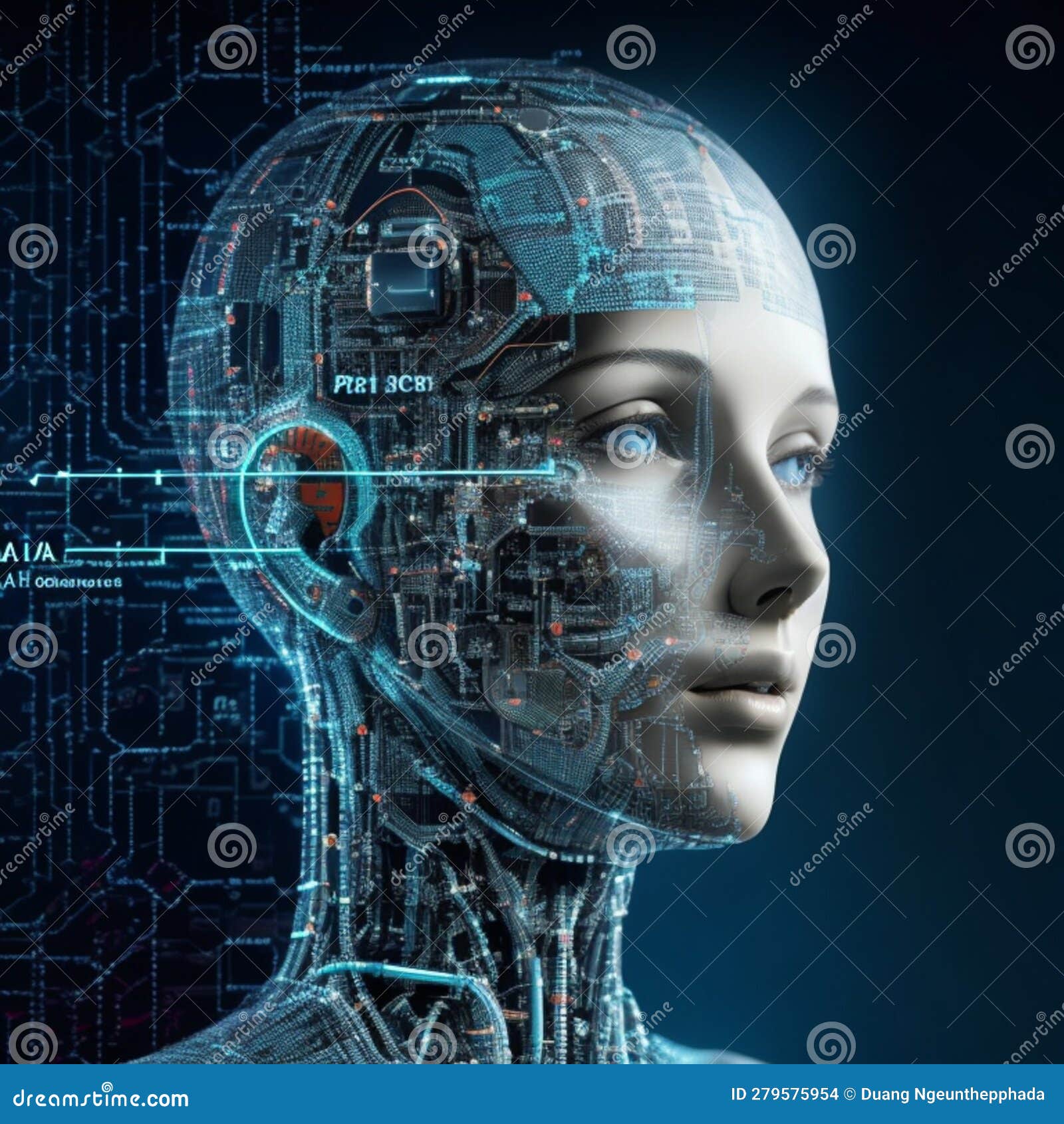 Ai Artificial Intelligence and Data Science, Technology, Machine ...