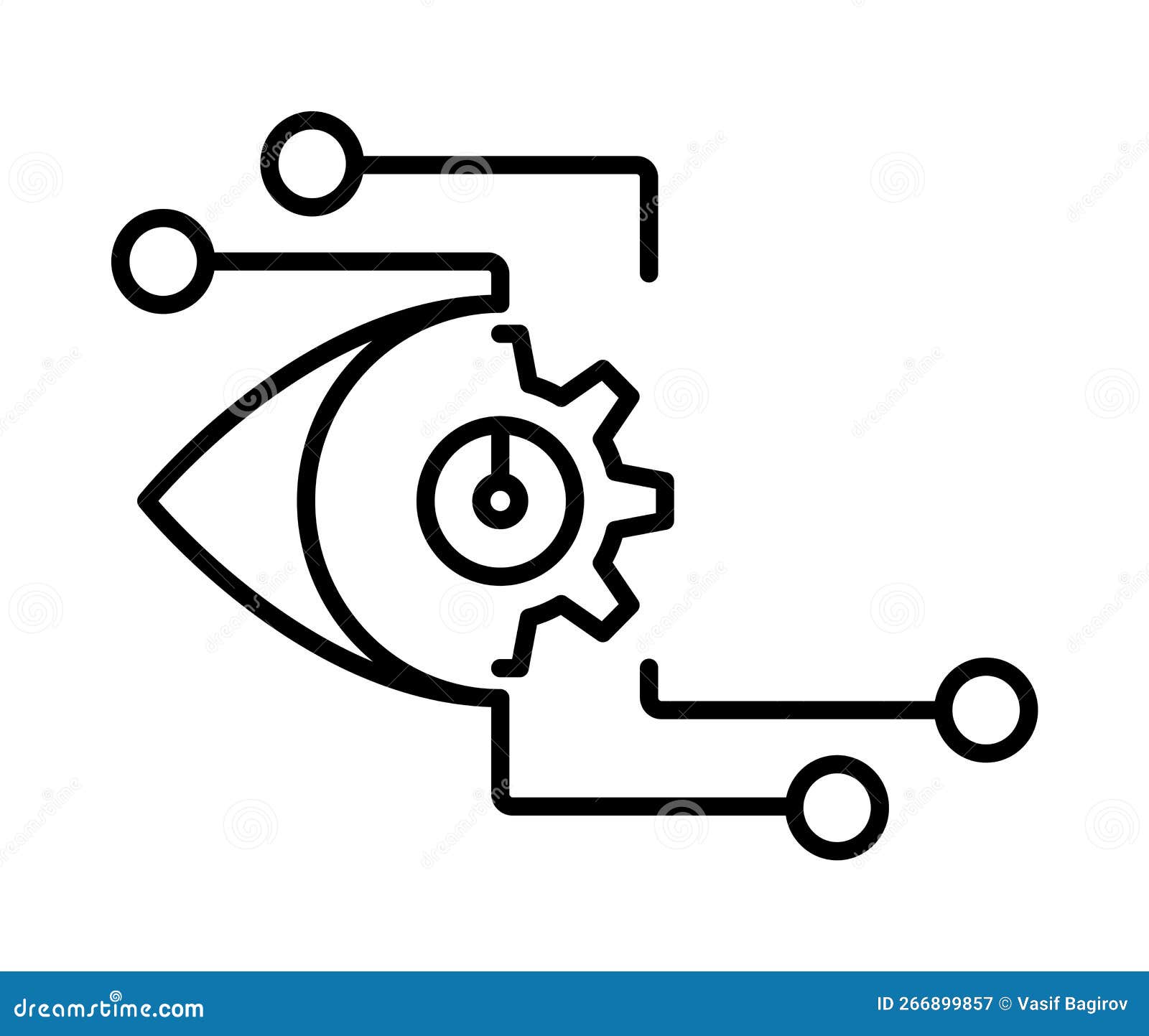 Ai, Artificial Intelligence, Electronics Vector Icon on Transparent Background. Outline Ai ...