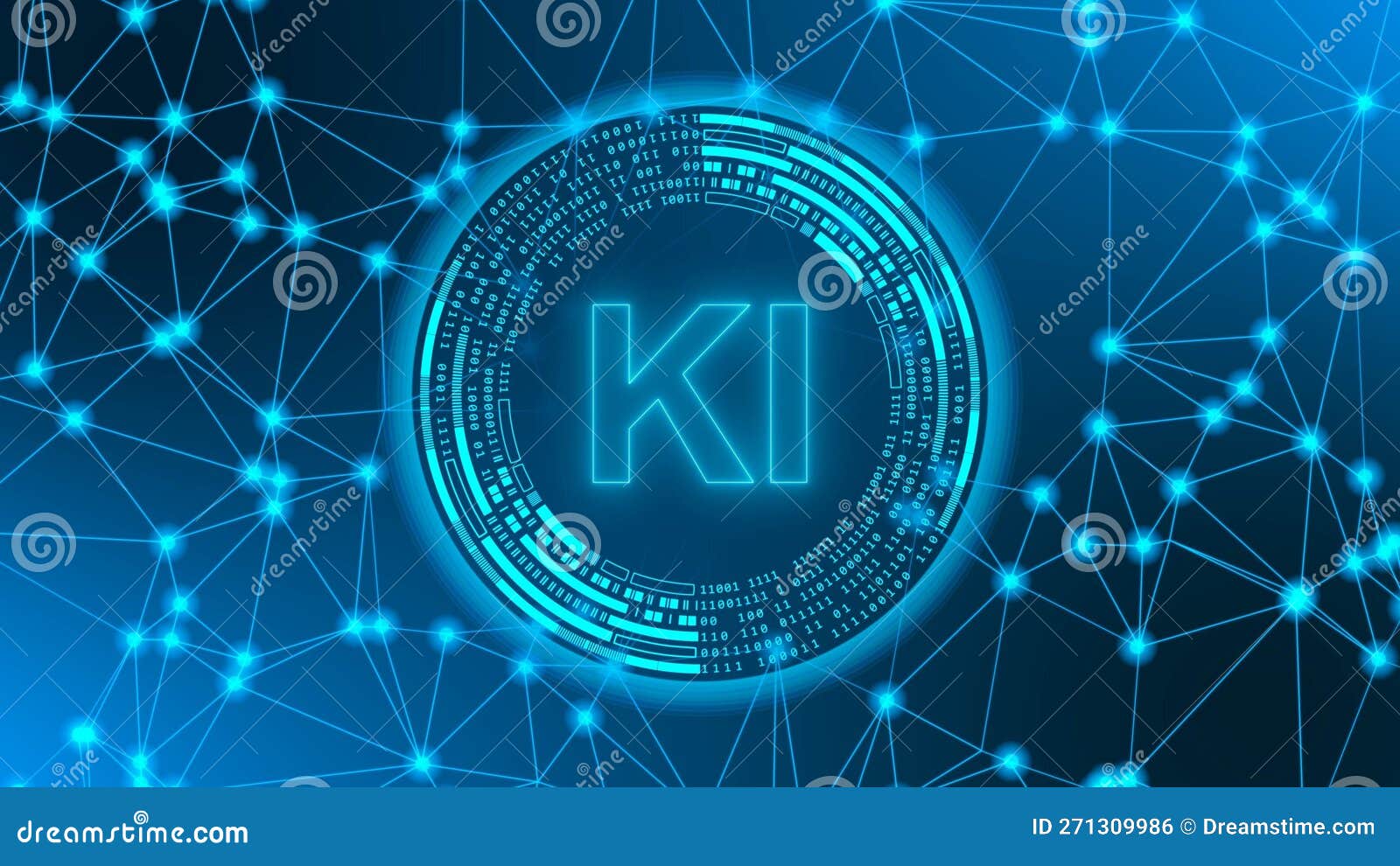 AI Artificial Intelligence (in German KI - Kuenstliche Intelligenz ...